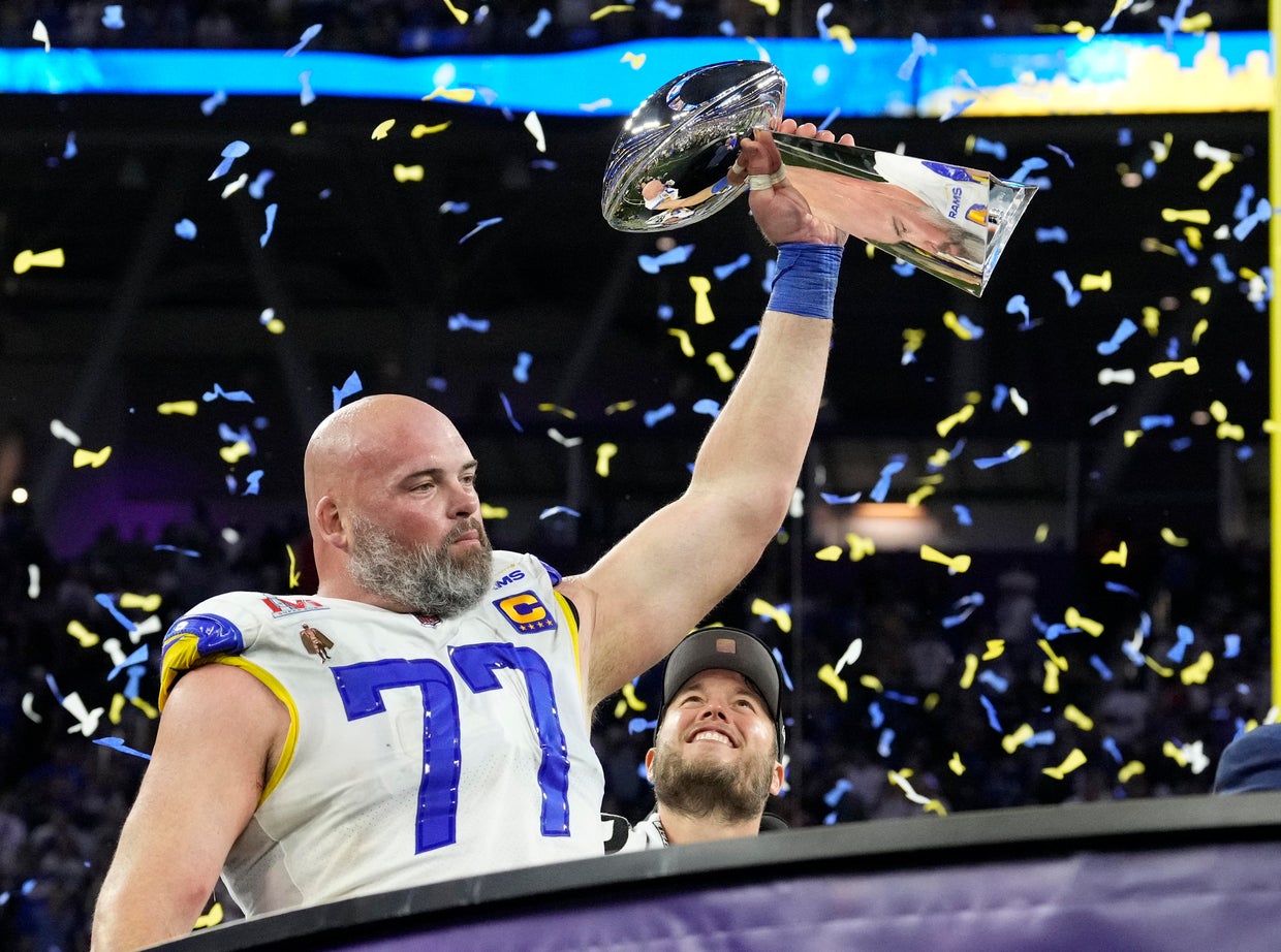 Rams legend Andrew Whitworth announces retirement - CBS Los Angeles
