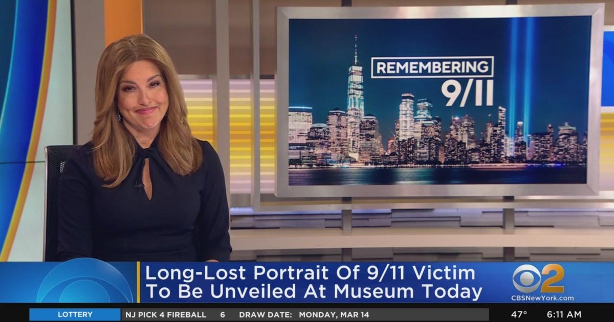 Portrait of 9/11 victim to be unveiled today - CBS New York