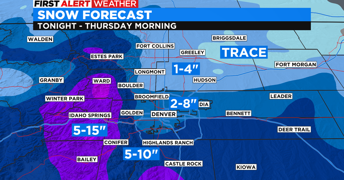 Denver Weather: Incoming Storm Set To Produce Deep Spring Snow In Some ...