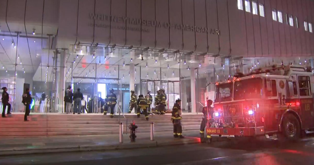 Fire breaks out at Whitney Museum of American Art in Manhattan - CBS ...