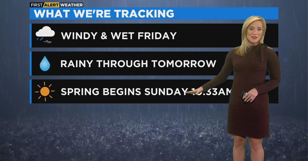 Chicago First Alert Weather: Rainy, cooler day ahead - CBS Chicago