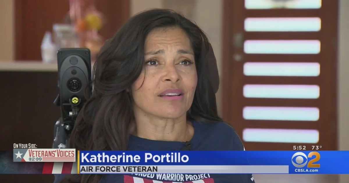 Veterans' Voices: Air Force Veteran Katherine Portillo - CBS Los Angeles