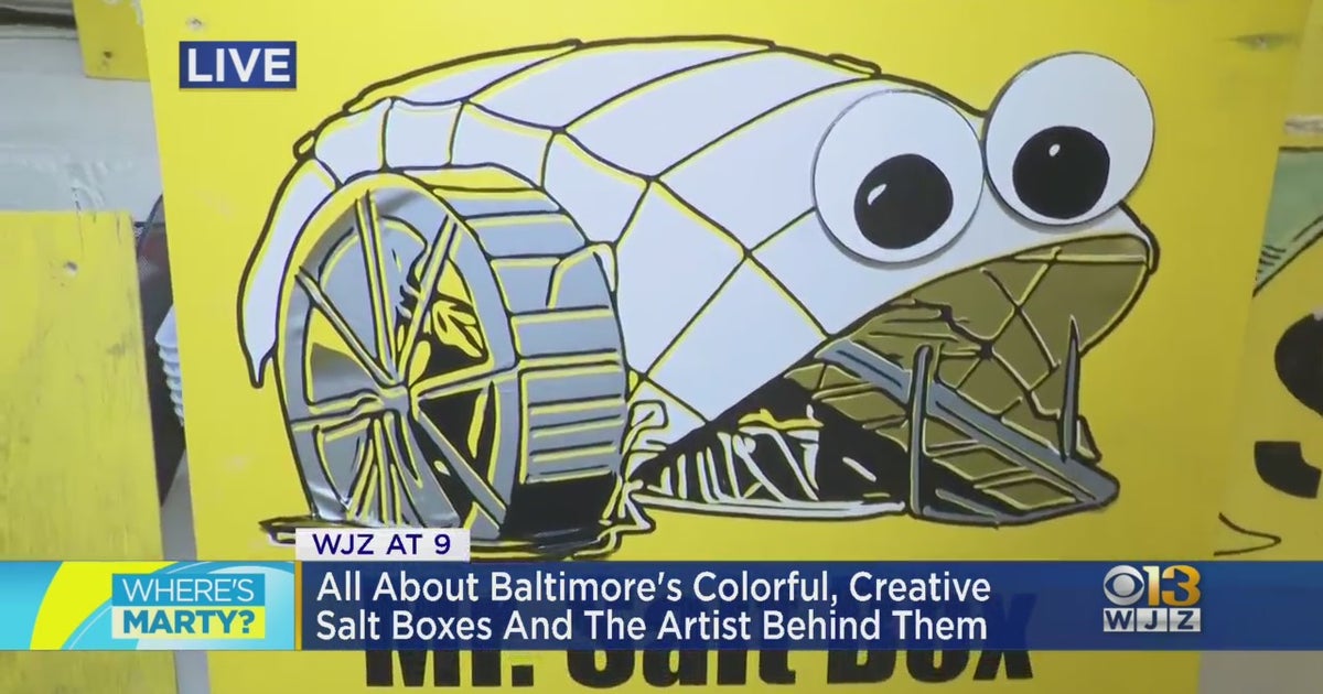 Where's Marty? Meeting The Artist Behind Baltimore's Iconic Salt Box ...