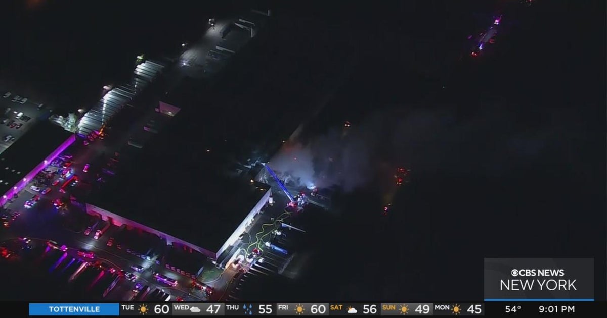 Crews battling large fire at Pepsi facility in Piscataway, New Jersey ...