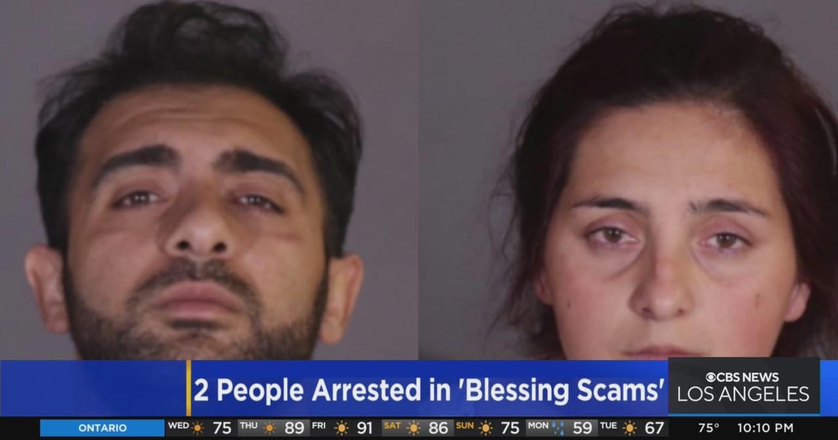 Police arrest 2 suspects in 'blessing scam' thefts - CBS Los Angeles