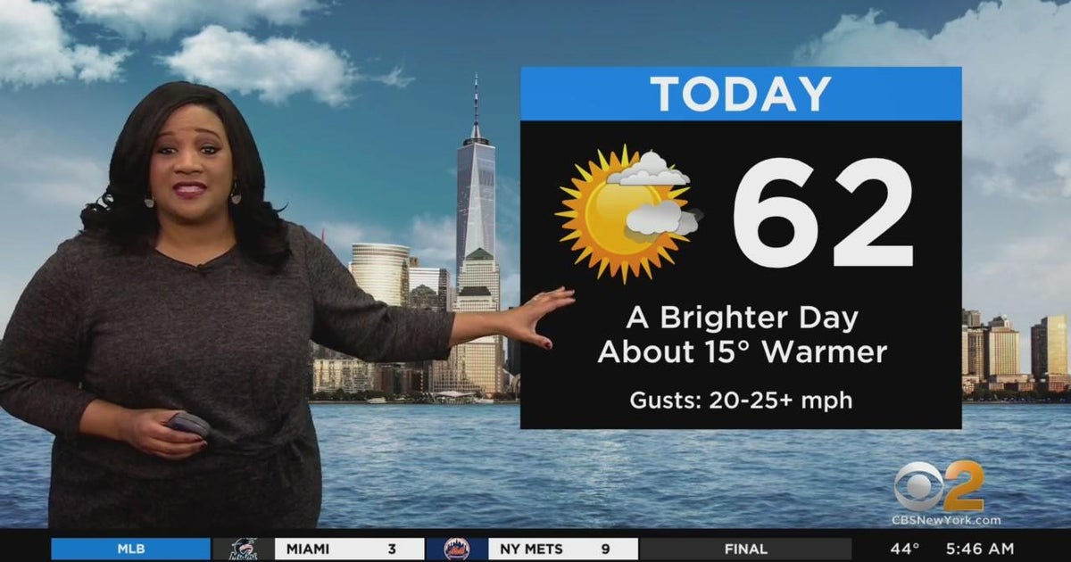 First Alert Weather: Big improvement - CBS New York