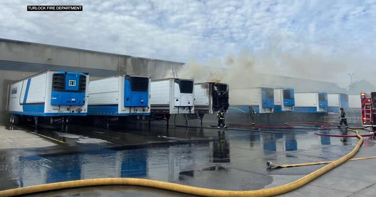 $400K In Product Lost After Fire At Turlock Commercial Facility - CBS ...