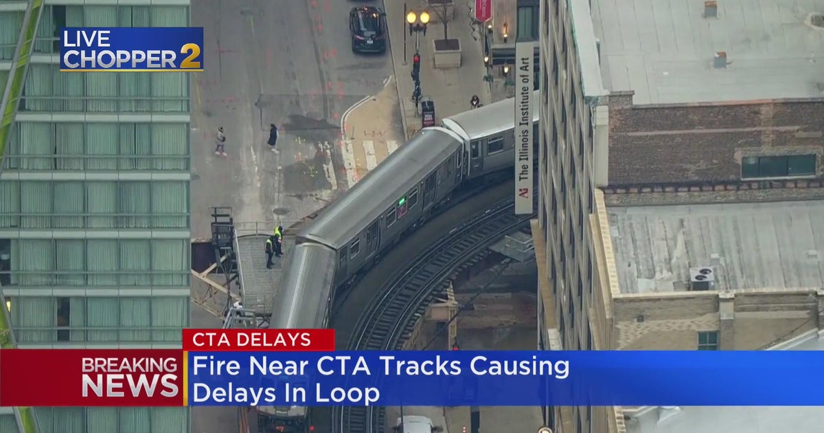 CTA track fire caused delays in Loop - CBS Chicago