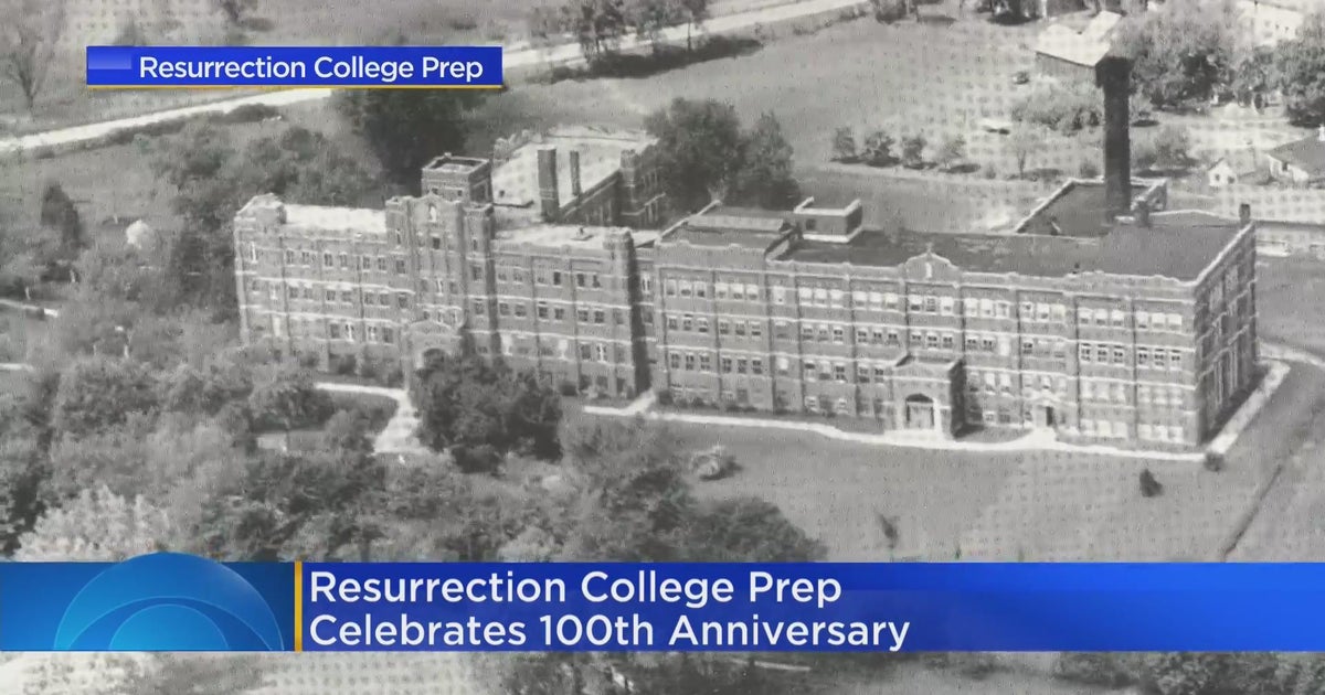 Resurrection College Prep marking 100 years of education - CBS Chicago