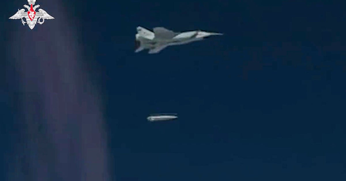 U.S. developing hypersonic missiles with U.K. and Australia - CBS News