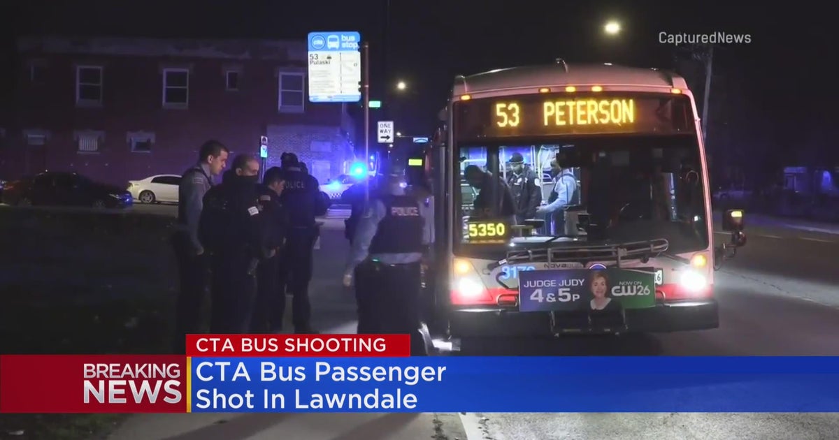 Man shot following argument on CTA bus in Lawndale - CBS Chicago