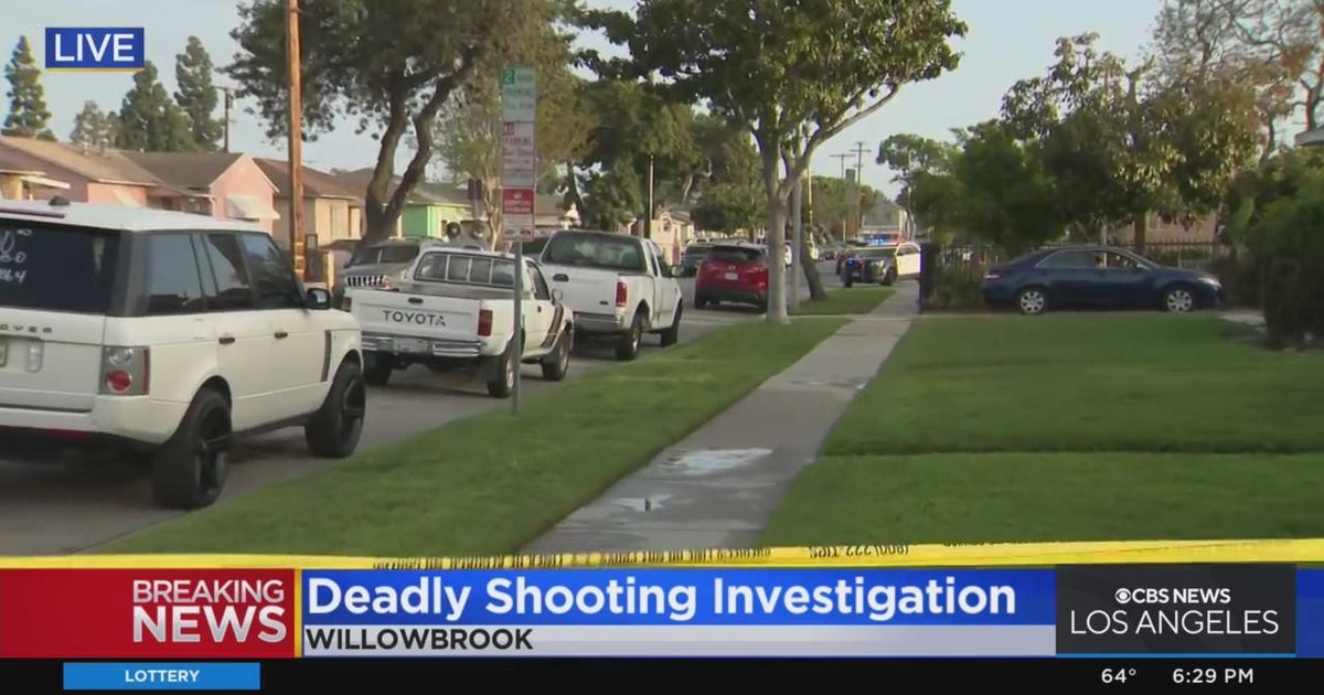 2 killed, 4 wounded following shooting in Willowbrook - CBS Los Angeles