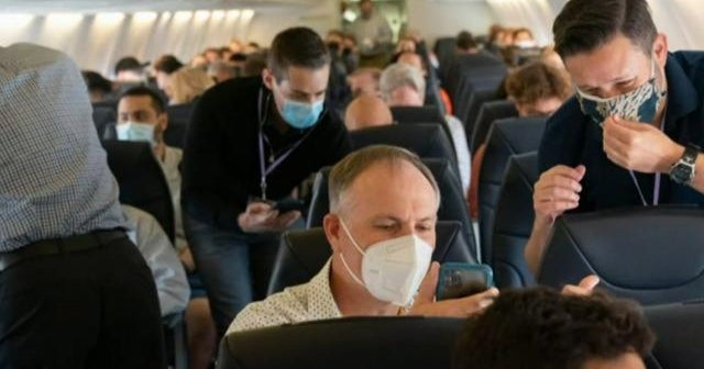 Transportation mask mandate extended as COVID cases rise - CBS News