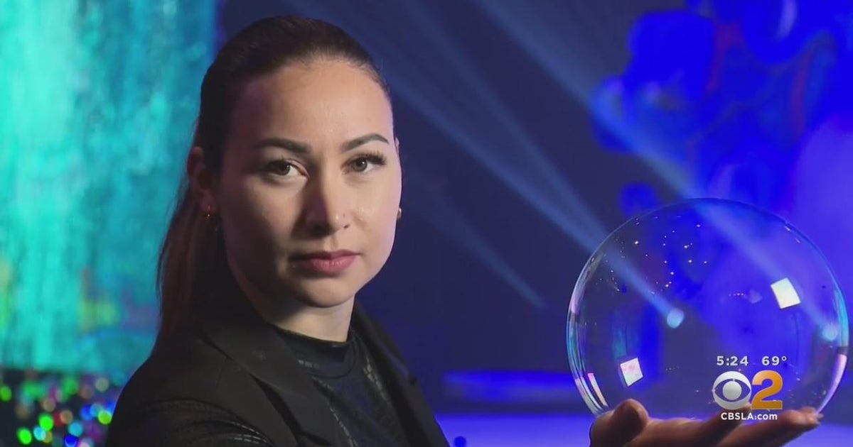 STEAM: Meet Bubble Artist Melody Yang - CBS Los Angeles