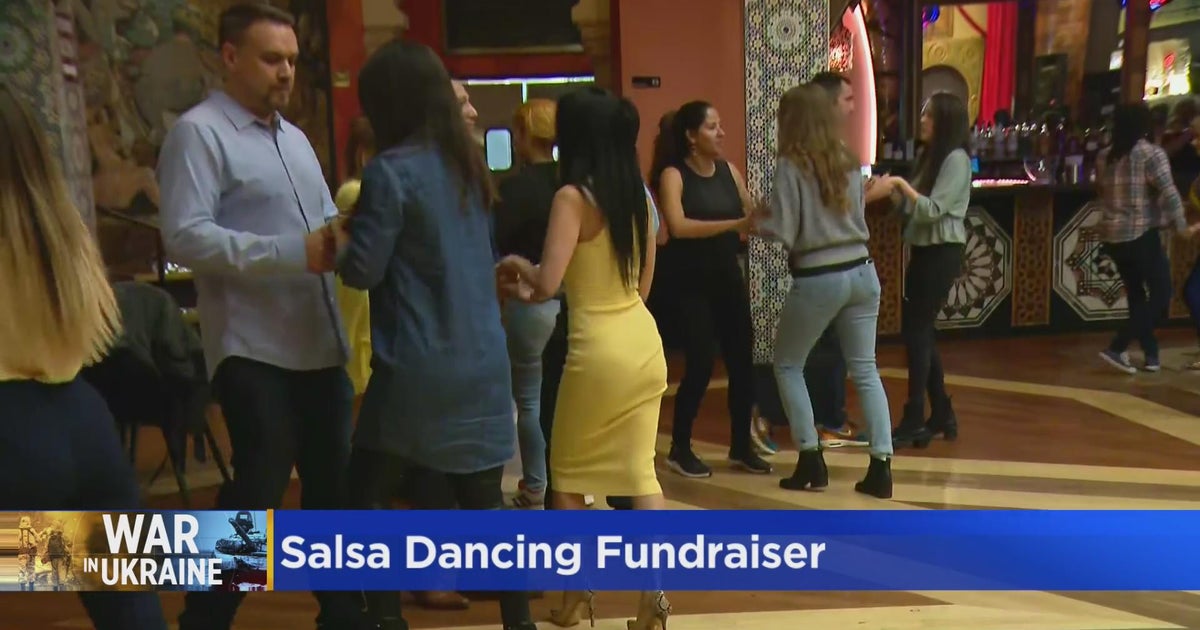 Salsa dance fundraiser held for firefighters in Kharkiv - CBS Chicago