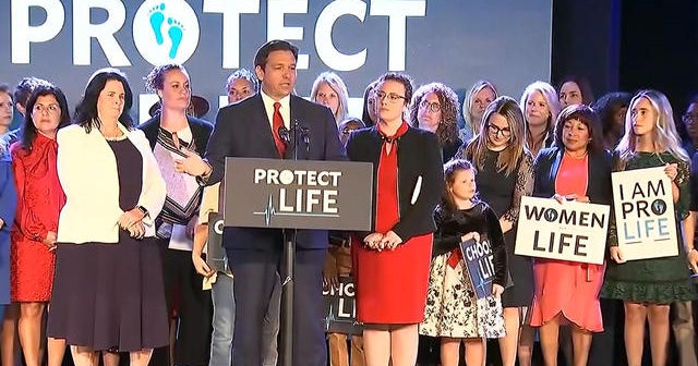 Florida Governor Ron DeSantis signs 15-week abortion ban into law - CBS ...