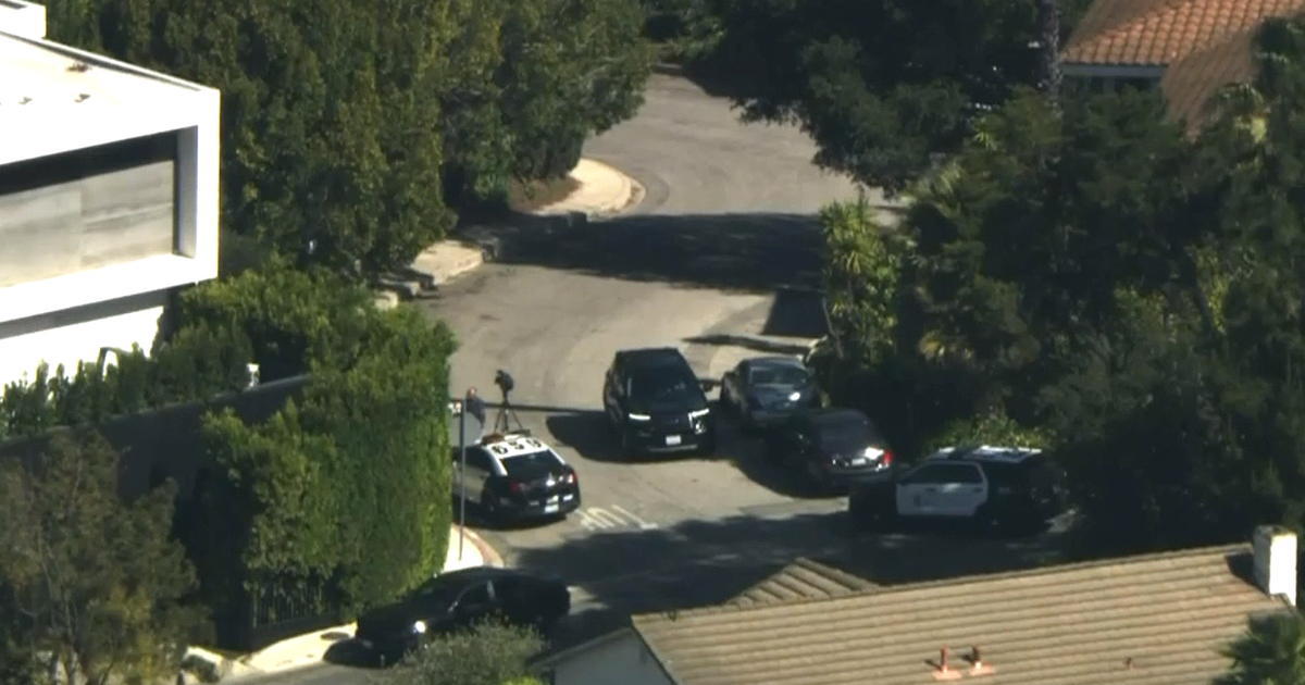 Shots fired at Beverly Crest home in apparent property dispute - CBS ...