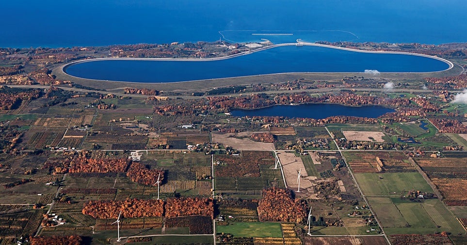 Ludington Pumped Storage Plant: Holds Enough Water To Produce ...
