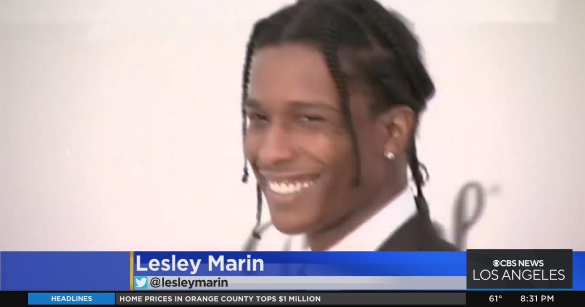 Rapper A Ap Rocky Released On 550 000 Bail Cbs Los Angeles