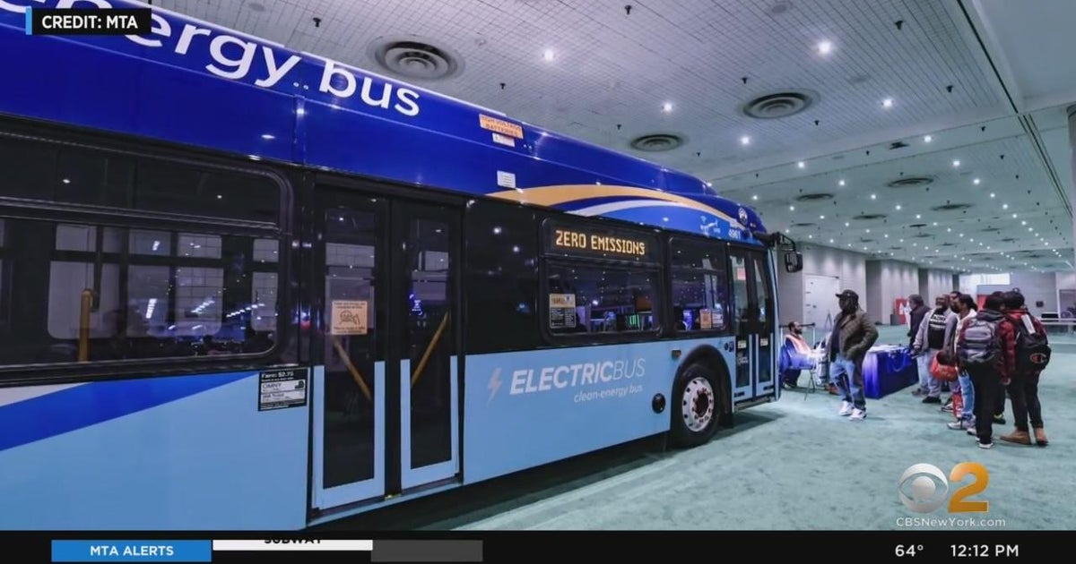 MTA adding more electric buses - CBS New York