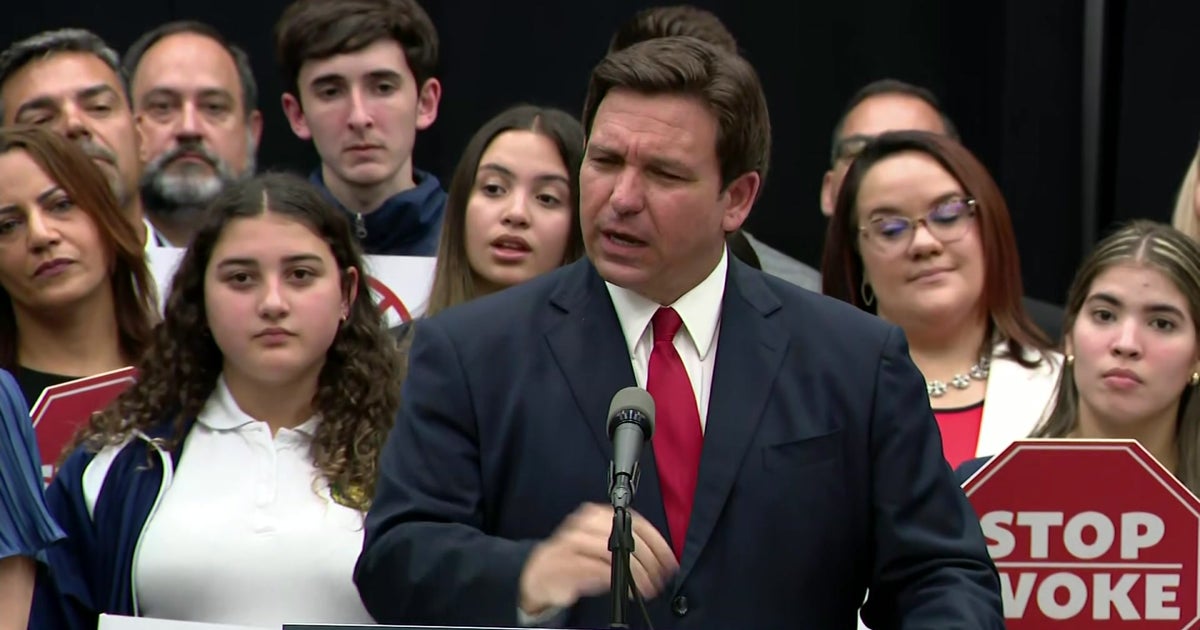 Floridas Governor Ron Desantis Signs Bill Banning Critical Race Theory