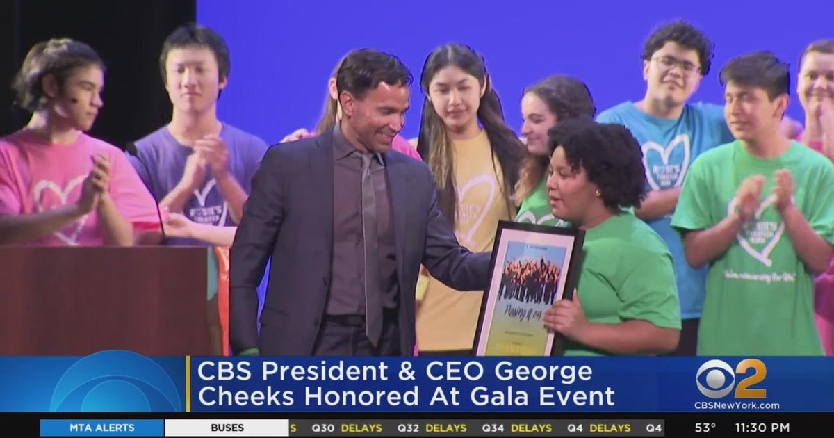 CBS President and CEO George Cheeks honored at gala event - CBS New York