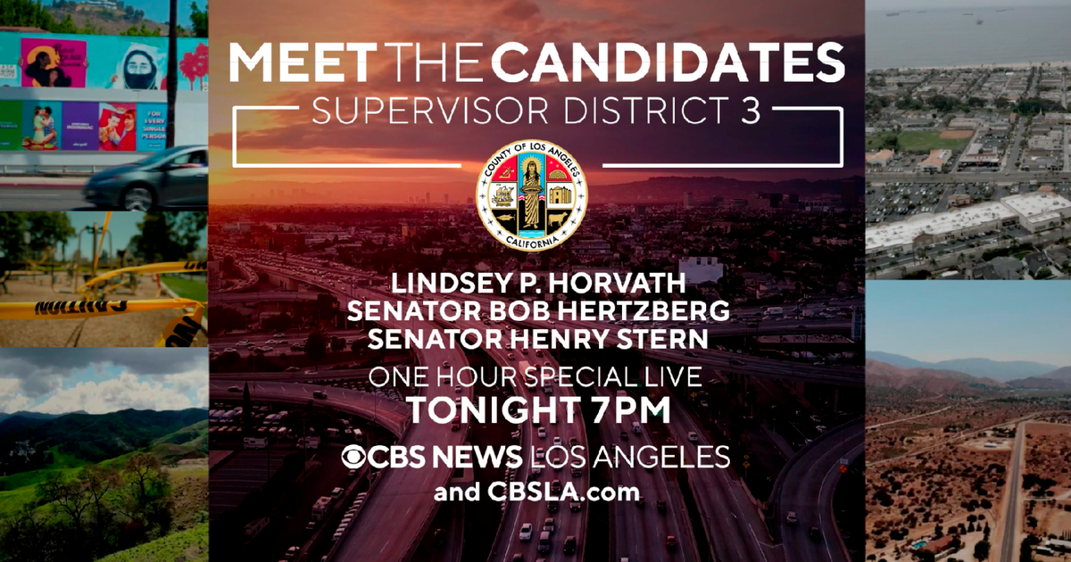 Watch The Cbs News Los Angeles Meet The Candidates La County Board Of