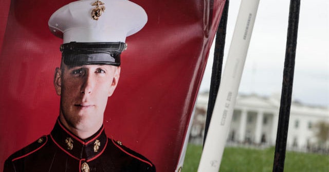 Former U.S. Marine Trevor Reed arrives home after being held in Russia ...