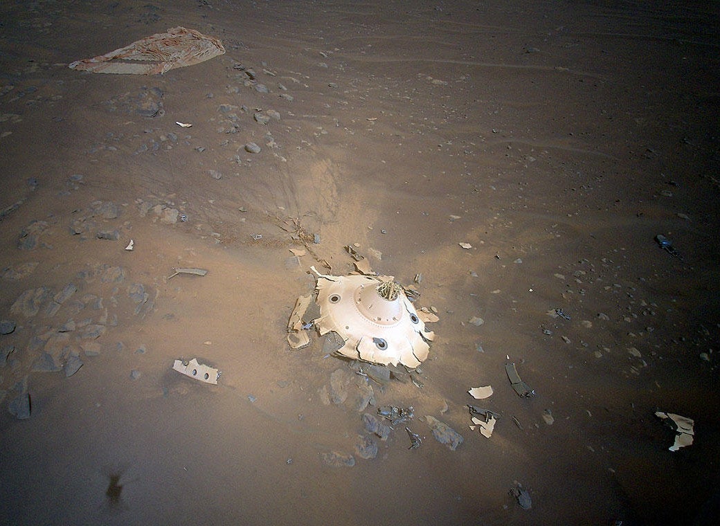 Eerie wreckage on Mars captured in new photos from NASA's Ingenuity ... Eerie wreckage on Mars captured in new photos from NASA's Ingenuity ...