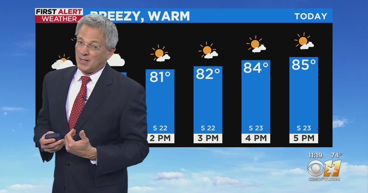Jeff Ray's 11AM weather update - CBS Texas