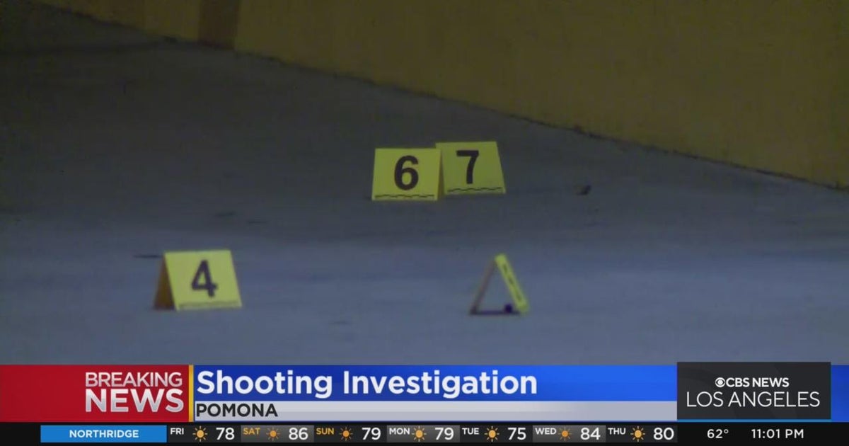 Shooting investigation underway in Pomona; One transported - CBS Los Angeles