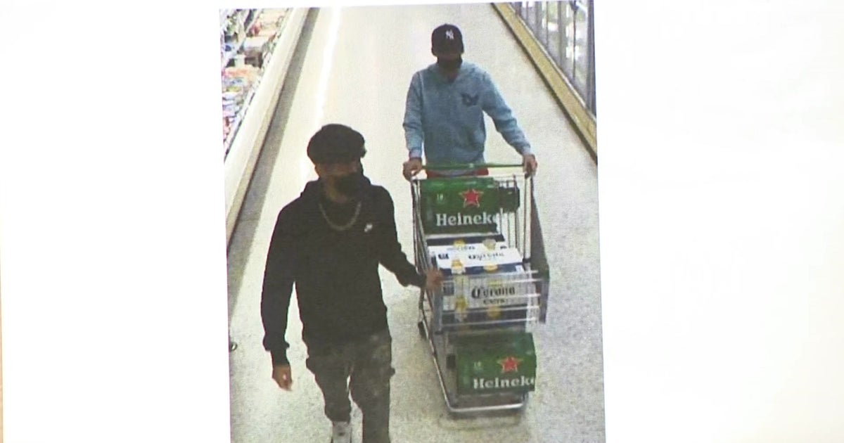 CBS4 Exclusive: Surveillance Video Captures Suspected Serial Beer ...