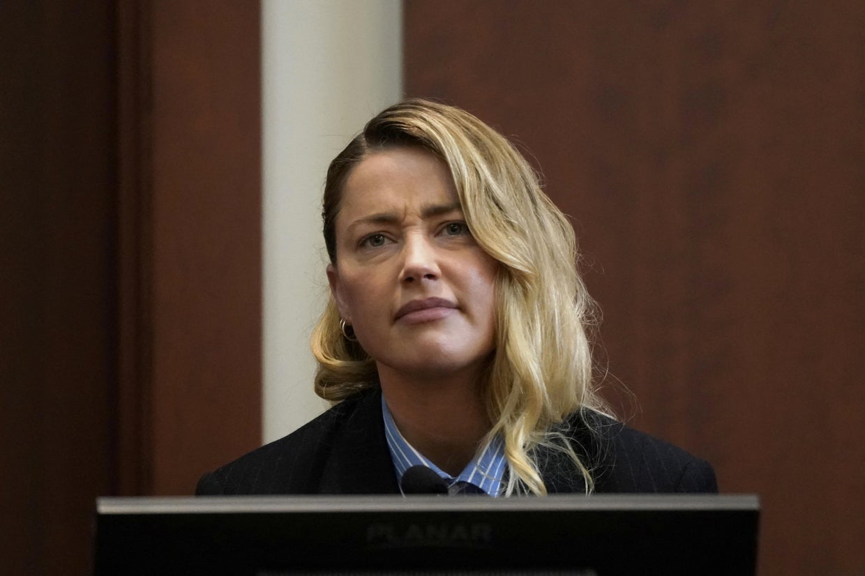 Amber Heard takes the stand in civil trial, says Johnny Depp hit her