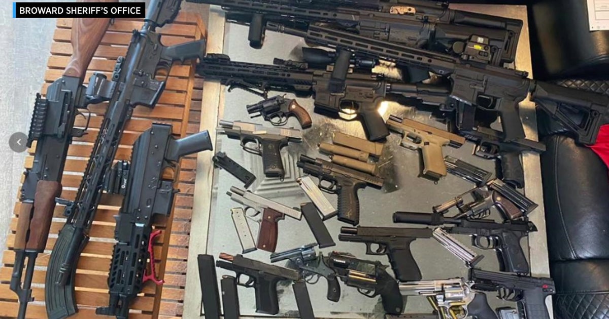 Dozens Of Guns, Drugs Seized By BSO Gang Task Force Following Arrest Of ...