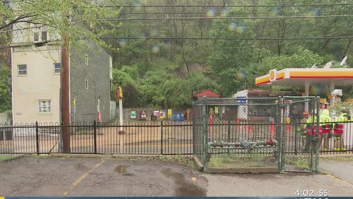 Landslide reported in Pittsburgh's Spring Garden neighborhood - CBS ...