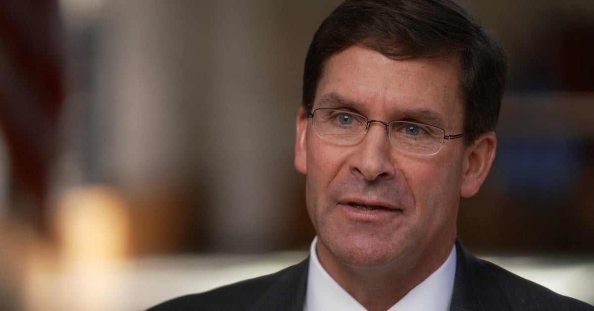 Former Defense Secretary Mark Esper's view on the biggest threat facing ...