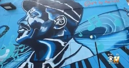 'Blues Alley' adds to Deep Ellum's rich art history - CBS Texas