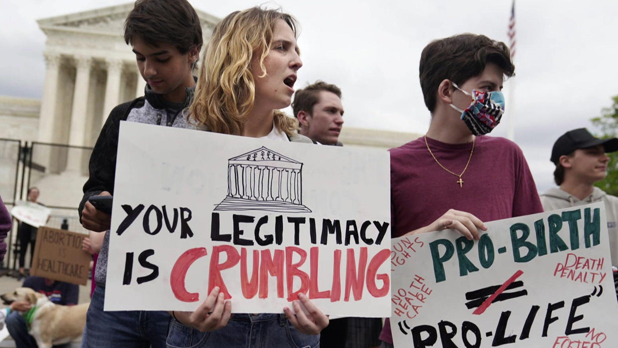 The Threat To Roe V Wade And To The Supreme Courts Legitimacy Cbs News