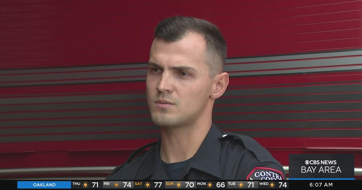 Contra Costa County firefighter David Zalutskiy back from training ...