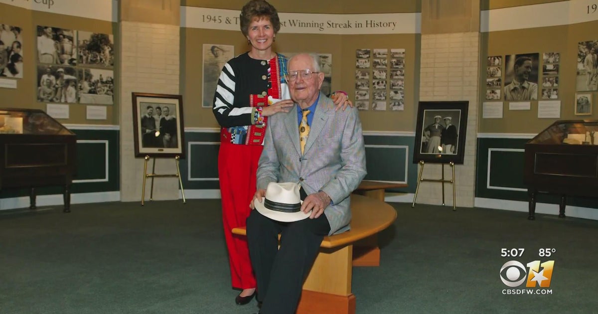 Byron Nelson honored by the woman who knew him best - CBS Texas