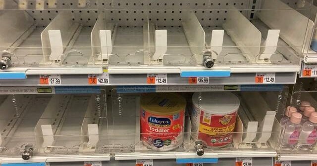 Baby formula shortage turning into crisis for millions - CBS News