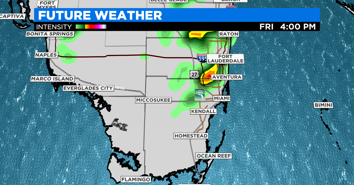 Miami Weather: Partly Cloudy, Few Showers Possible - CBS Miami