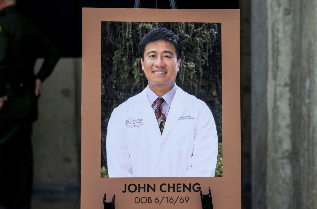 Dr. John Cheng hailed as hero for charging gunman at Laguna Woods ...