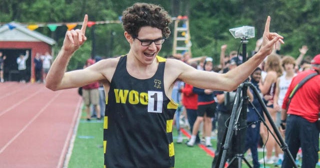 High school student runs sub-4 minute mile, breaking record set in 1965 ...