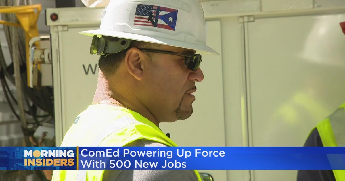 ComEd powering up workforce with 500 new jobs - CBS Chicago