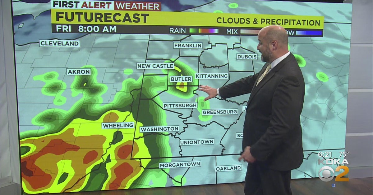 KDKA-TV Evening Forecast (5/19) - CBS Pittsburgh