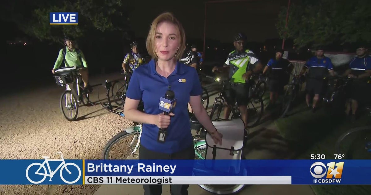 Bike To Work Week: CBS 11 crew prepares for morning ride - CBS Texas