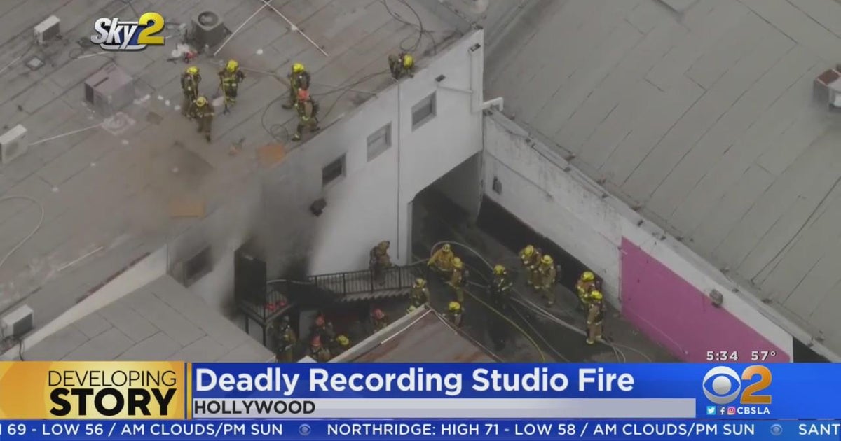 One dead, two injured after Hollywood recording studio catches fire ...