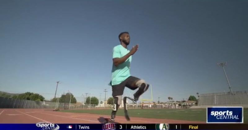 Paralympic runner Blake Leeper to compete in Prefontaine - CBS Los Angeles