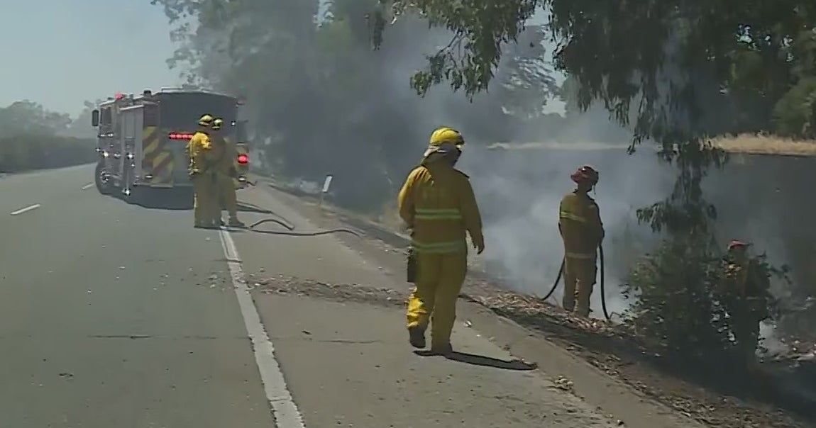 Sacramento Firefighters Use Small Vegetation Fire To Remove Future Fire ...